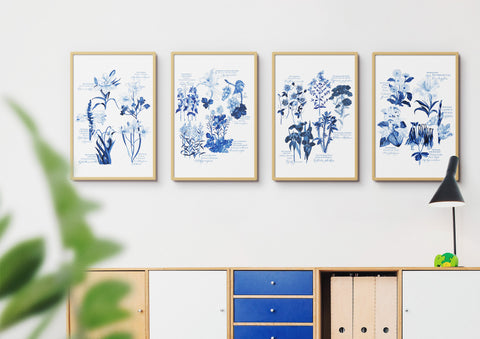 Original THE VIRTUES OF MARY IN FLOWERS VIII, HEROIC PATIENCE, ASSUMPT ...