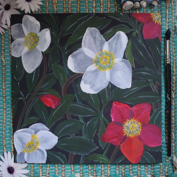 Original THE VIRTUES OF MARY IN FLOWERS XII, UNIVERSAL MORTIFICATION ...